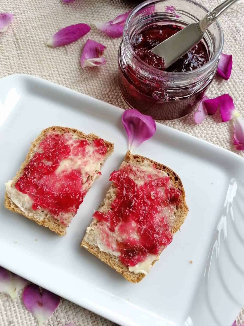 Easy Rose Petal Jam Recipe - Vital Fair Living