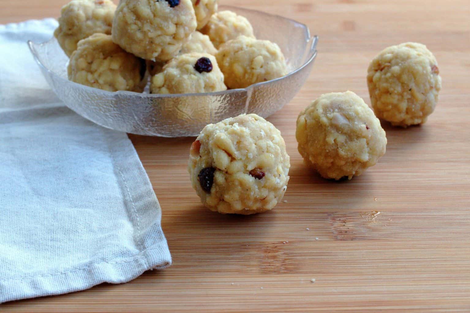 Homemade Ghee Boondi ladoo Recipe - Vital Fair Living