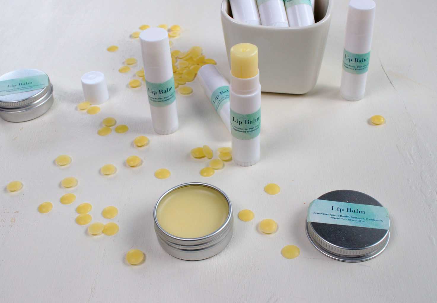 Cooling Peppermint Lip Balm Recipe - Vital Fair Living