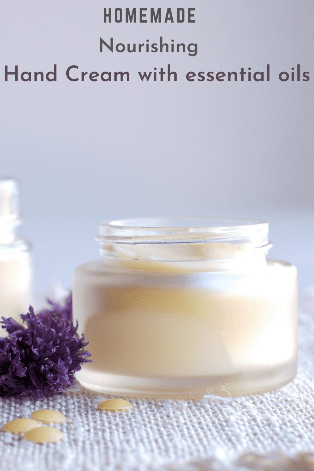 Homemade hand cream - Vital Fair Living
