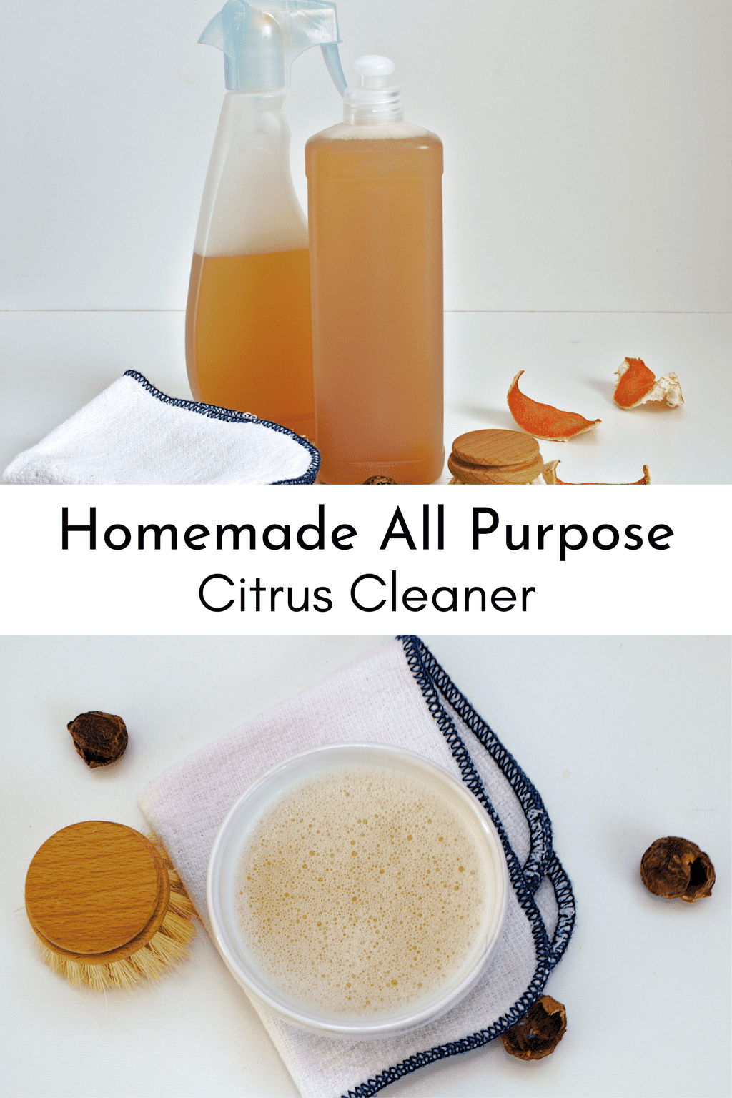 Homemade all purpose Citrus Cleaner (Vegan) - Vital Fair Living