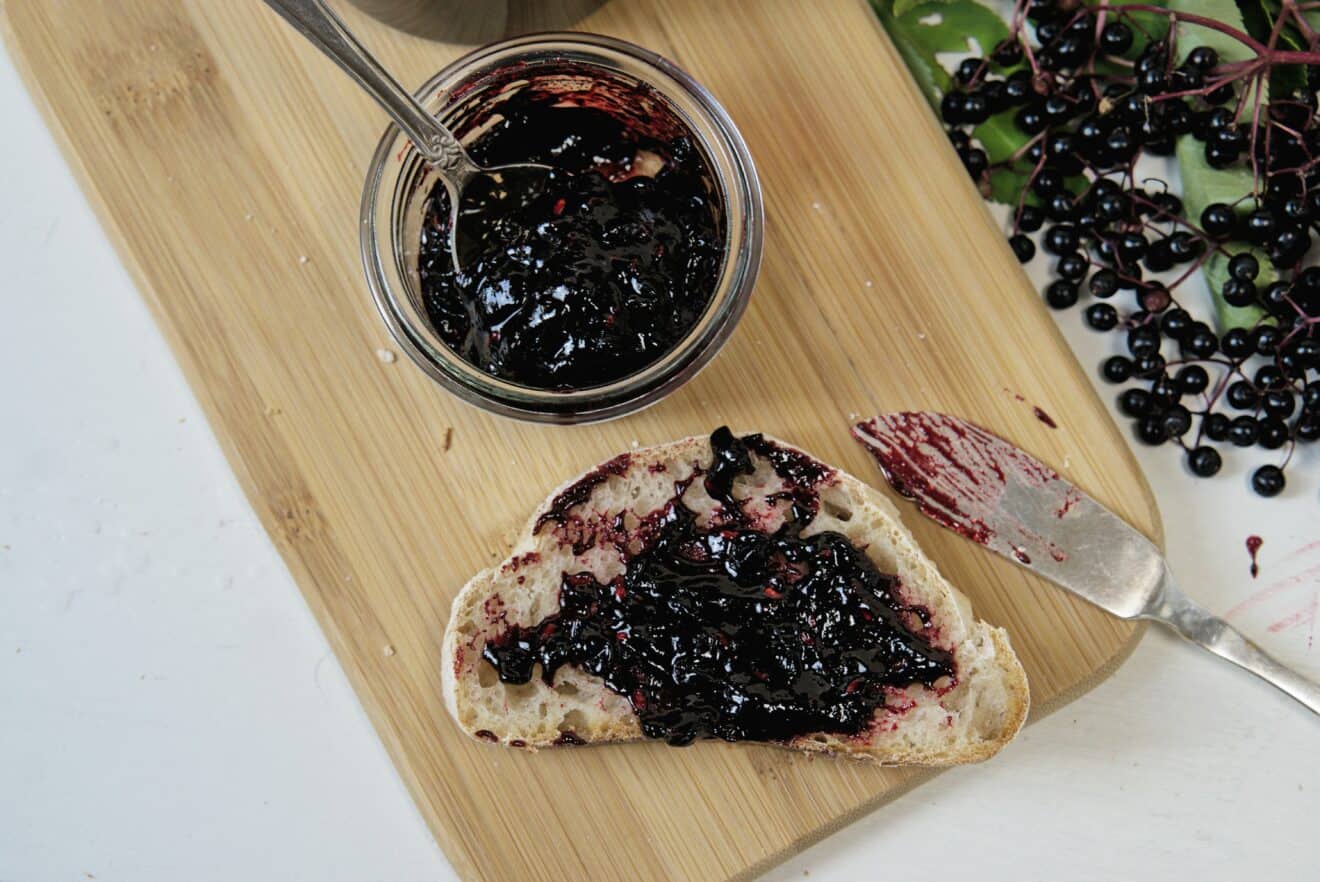 Easy Homemade Elderberry Jam Recipe - Vital Fair Living