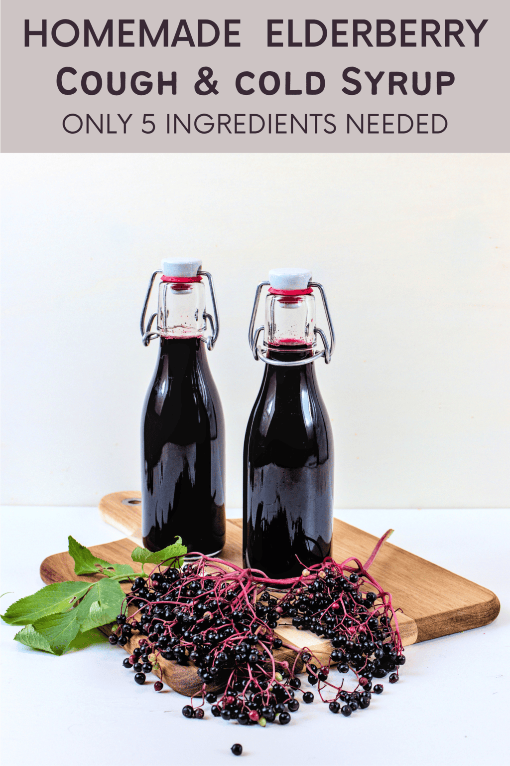 Elderberry Cold and Flu Syrup - Vital Fair Living